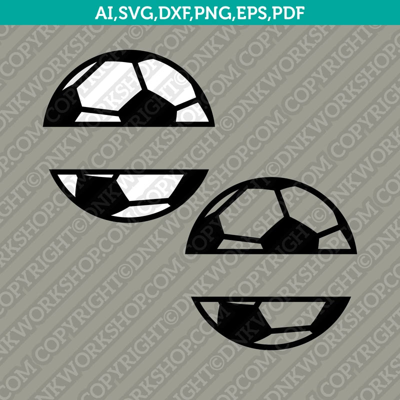 SoccerBall Soccer SVG Cricut Cut File Clipart Png Eps Dxf Vector ...
