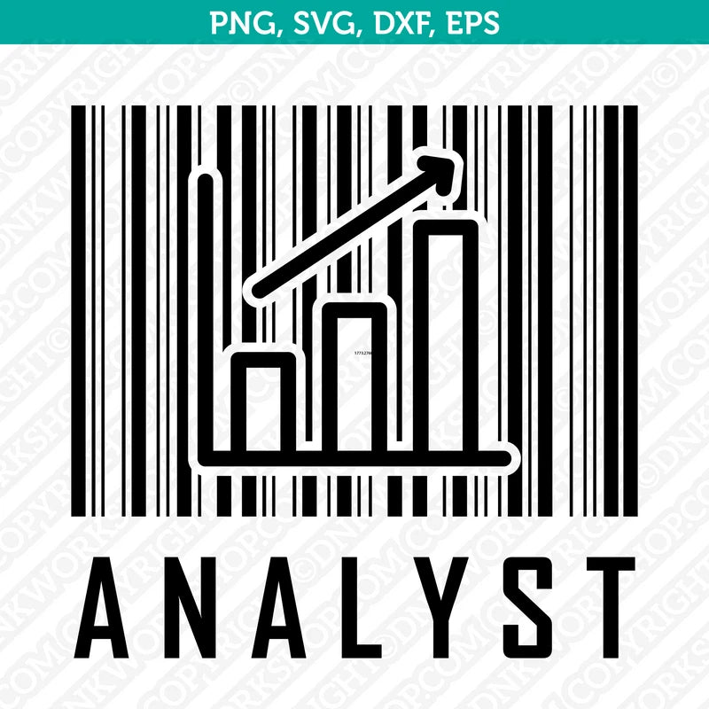 Analyst SVG T-Shirt Cut File Circut Silhouette Cameo Clipart Png Eps D ...