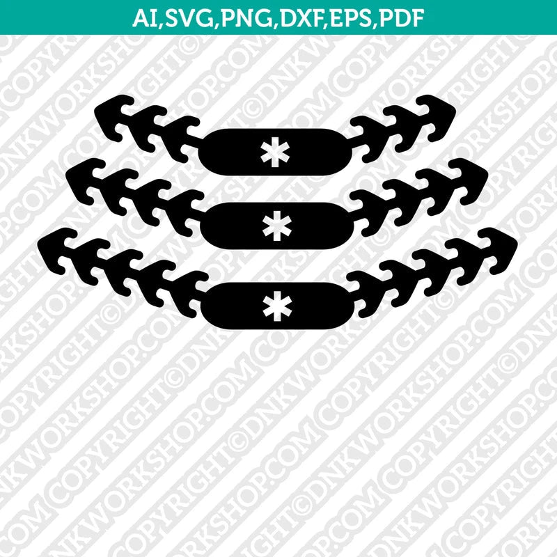 Ear Saver Mask Holder Template SVG Laser Cut File Vector Png Dxf Eps ...