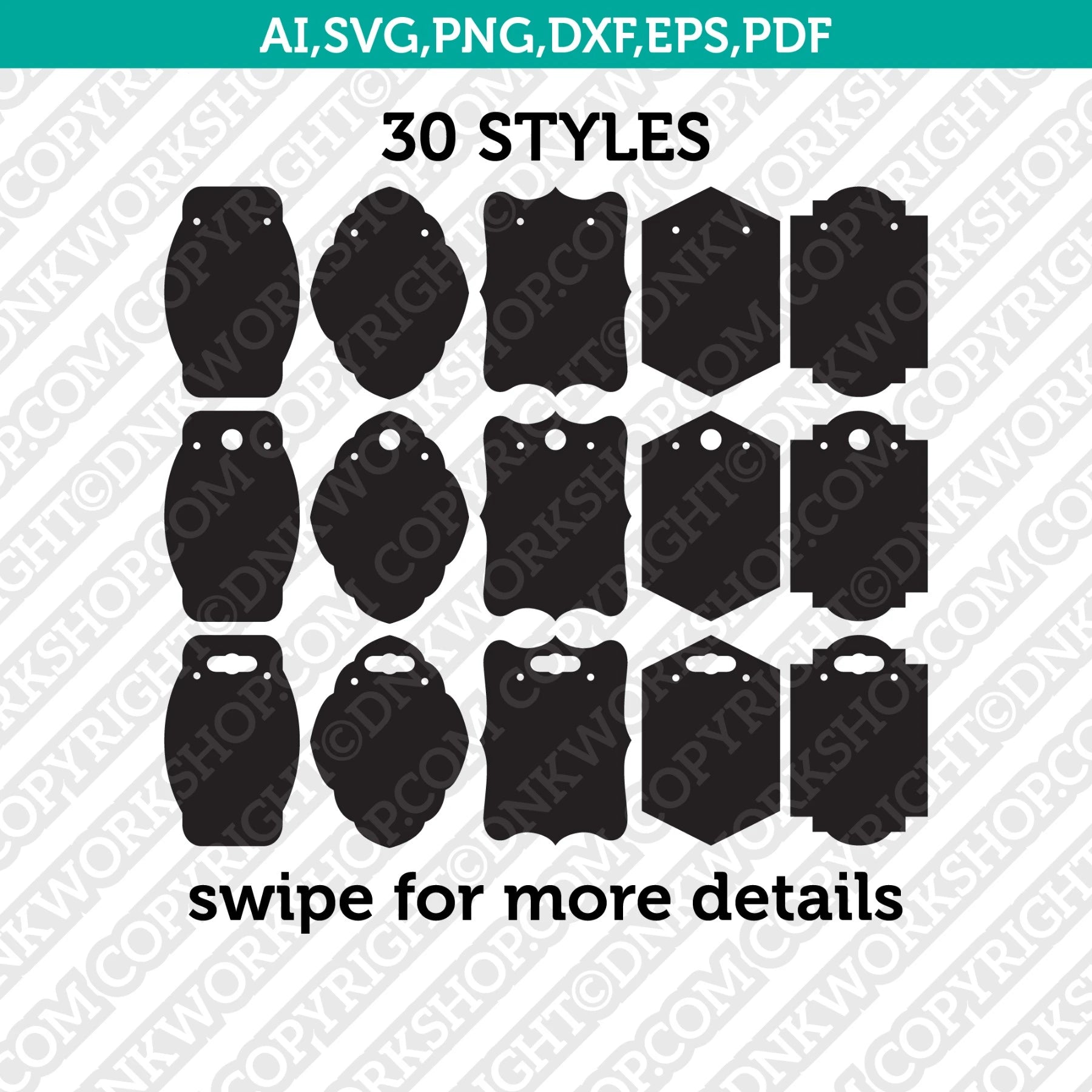 Printable Earring Cards