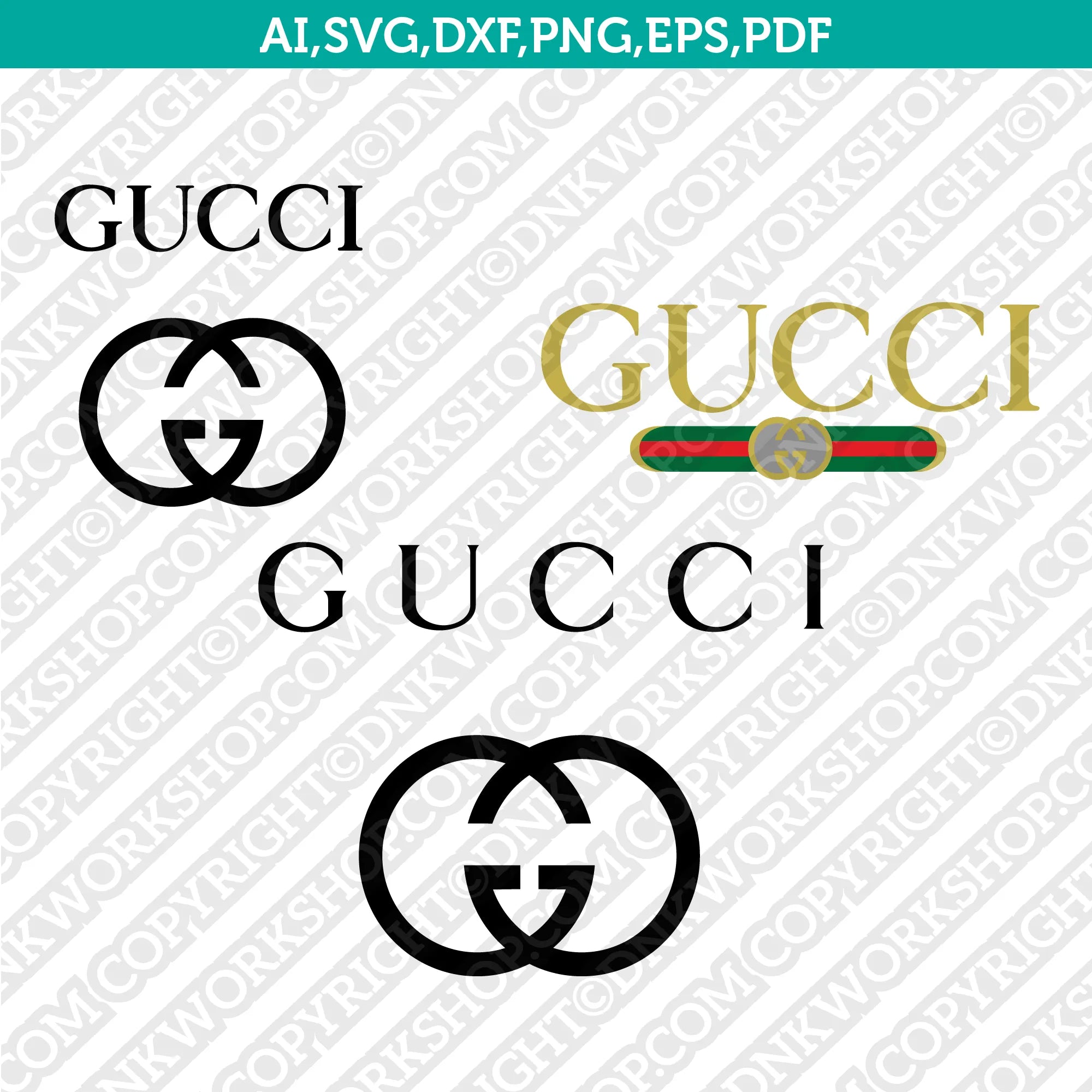 Gucci Logo Drawings Related