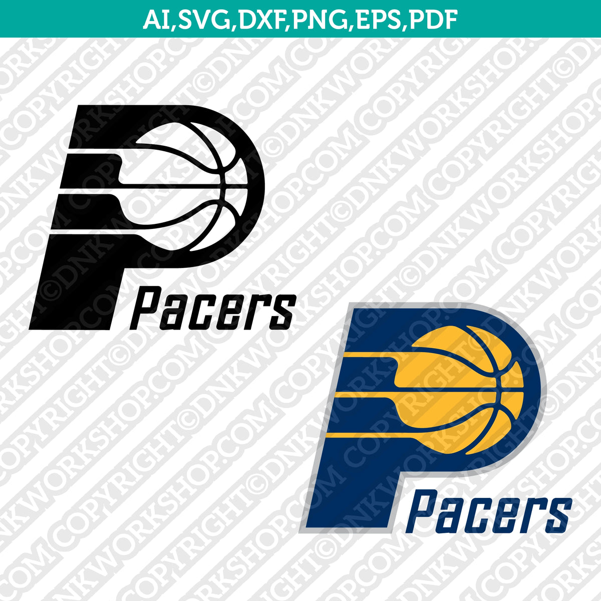 Indiana Pacers Logo SVG Bundle | SVG DXF EPS PNG AI – DNKWorkshop