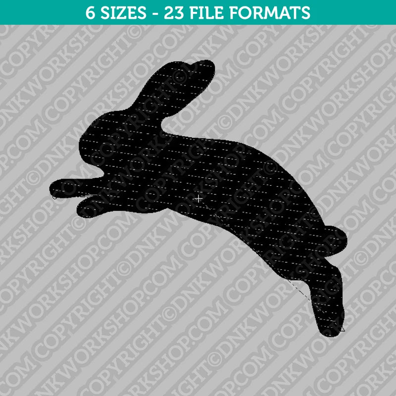 Jack Rabbit Jumping Rabbit Embroidery Design - 6 Sizes - INSTANT DOWNL ...
