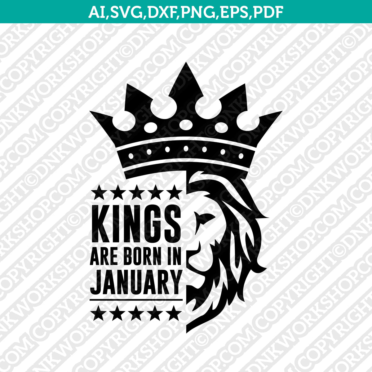 January Birthday SVG Cut File Clipart Cricut Png – DNKWorkshop