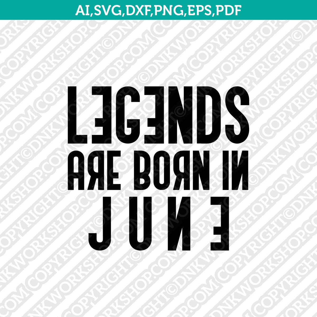 June Birthday SVG Cut File Clipart Cricut Png – DNKWorkshop