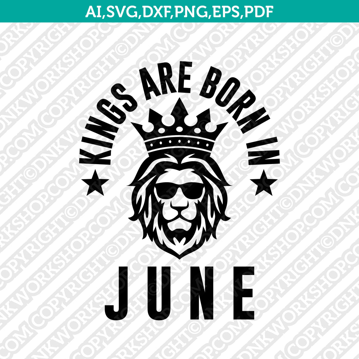 June Birthday SVG Cut File Clipart Cricut Png – DNKWorkshop