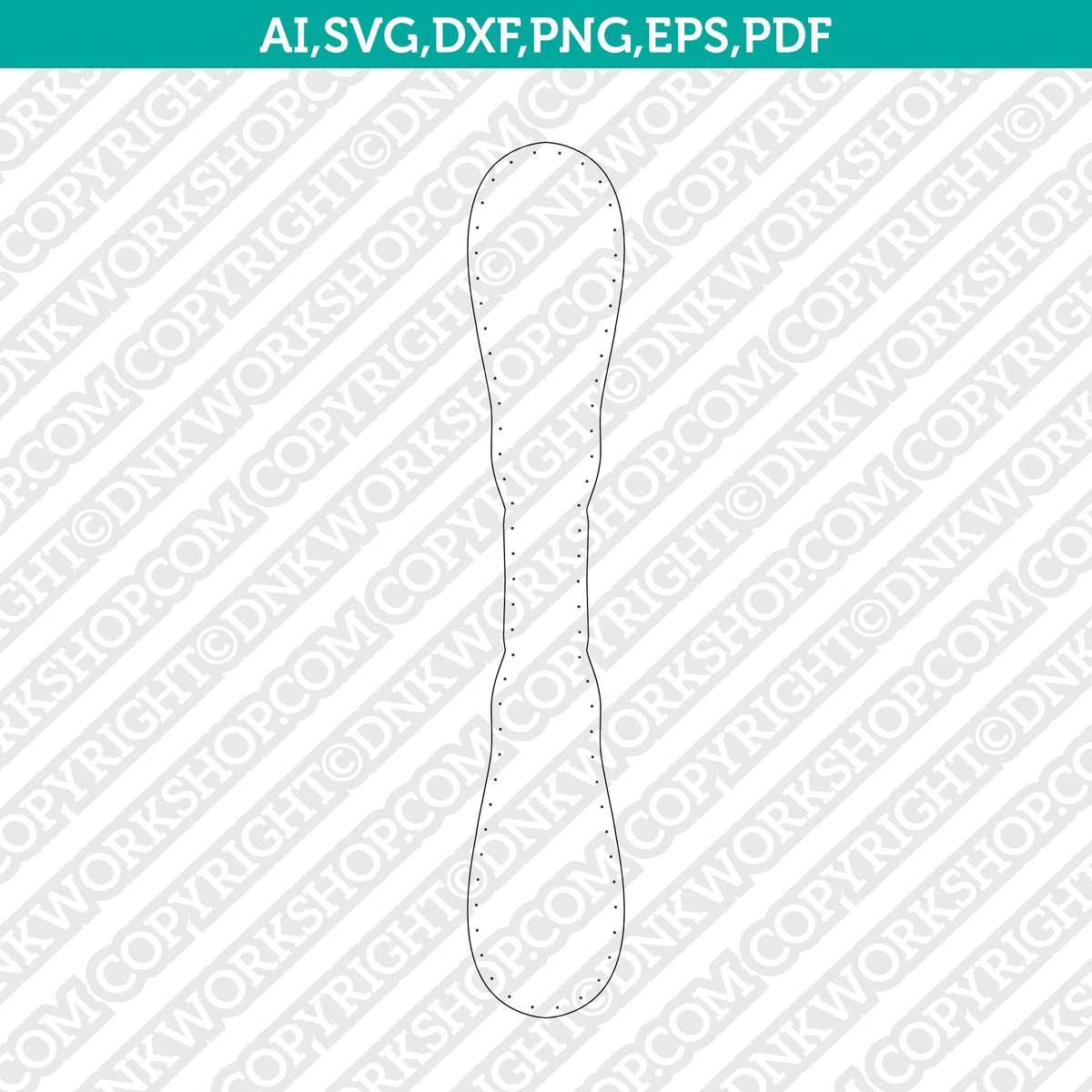 Keychain Template SVG Laser Cut File Cricut Clipart Dxf Eps Png Silhou ...