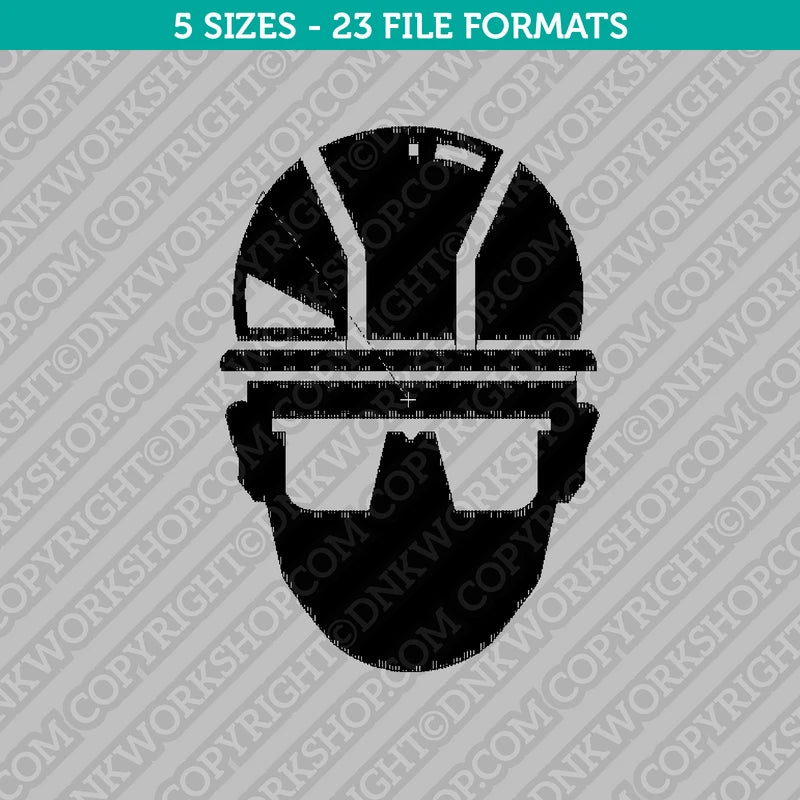 Mechanical Engineering Helmet Embroidery Design - 5 Sizes - INSTANT DO ...
