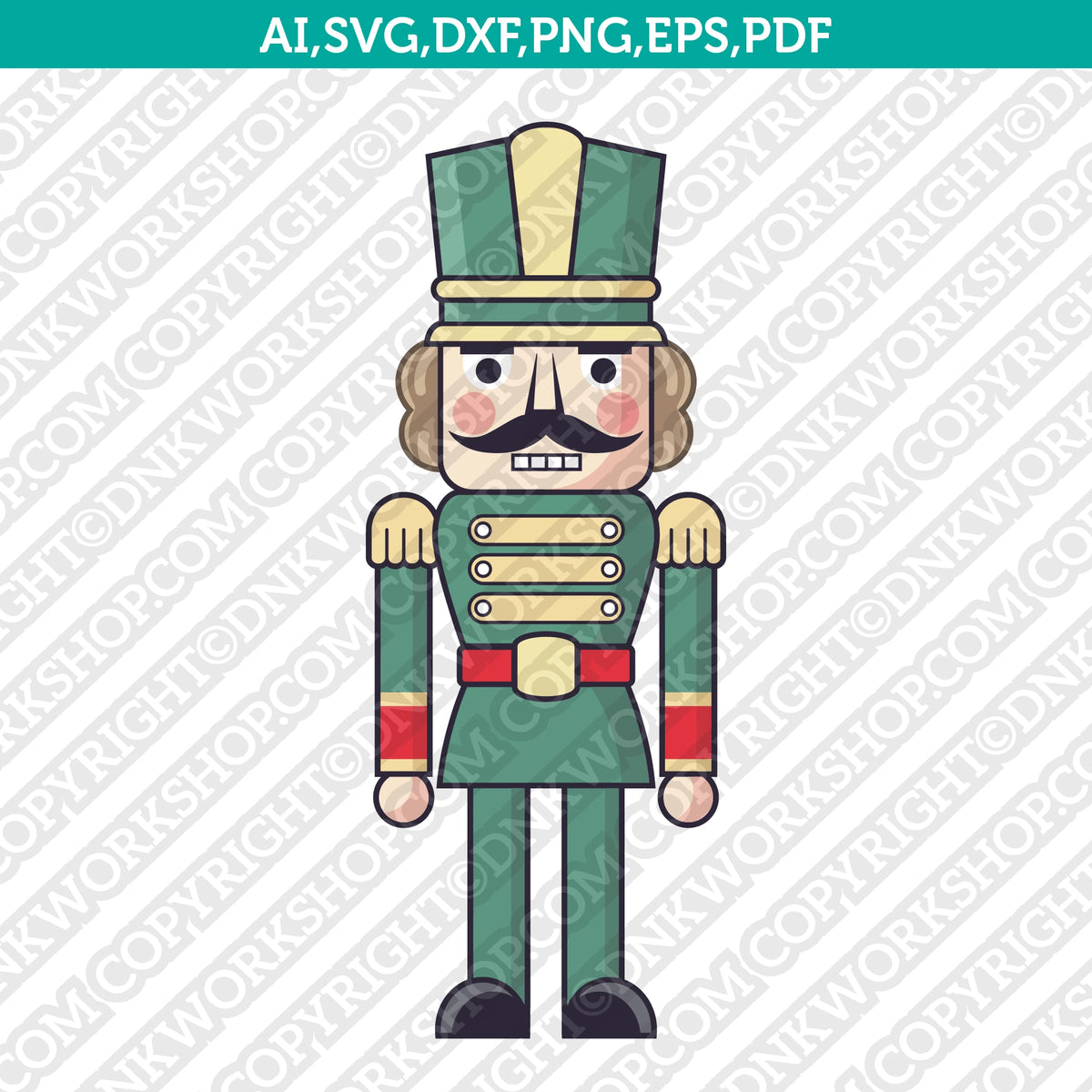 Nutcracker SVG Cut File Cricut Clipart Dxf Eps Png Silhouette Cameo ...
