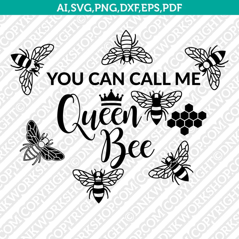 Queen Bee Svg Queen Bee SVG, Queen Bee Bundle SVG, Queen Bee