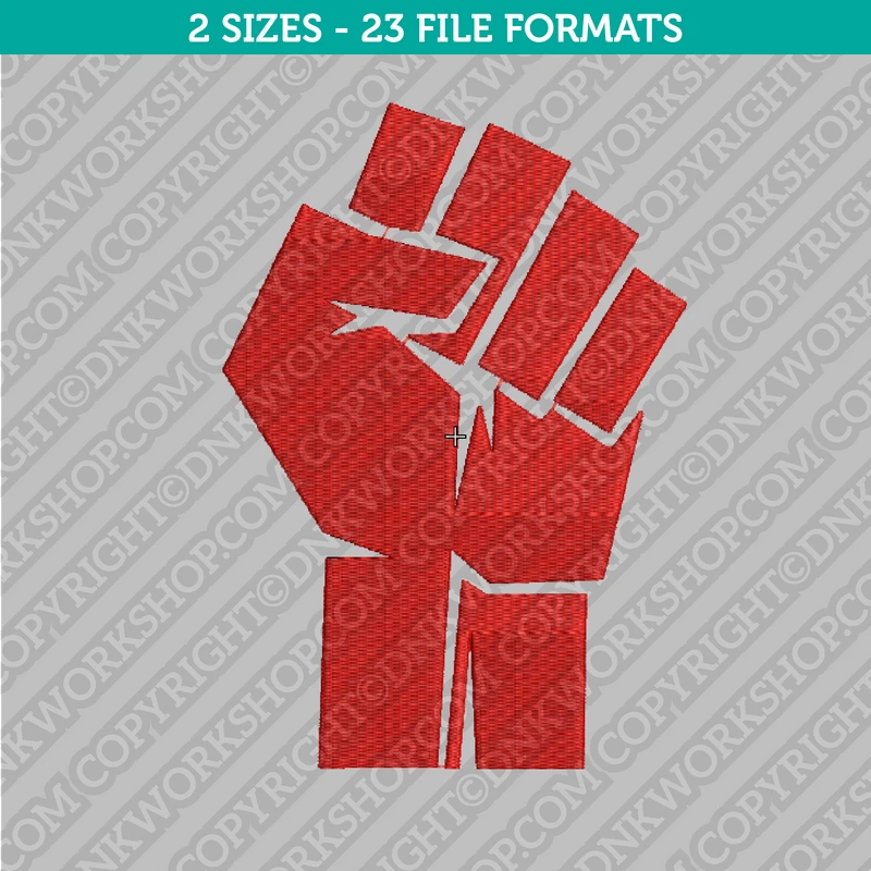 Revolution Hand Embroidery Design - 2 Sizes - INSTANT DOWNLOAD ...