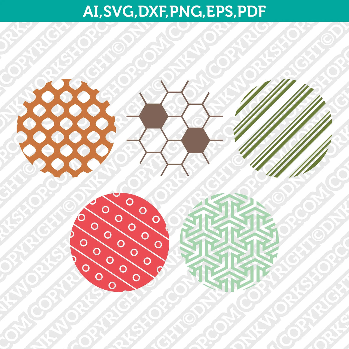 Round Circle Keychain Key Ring Template SVG Cricut Cut File Clipart ...