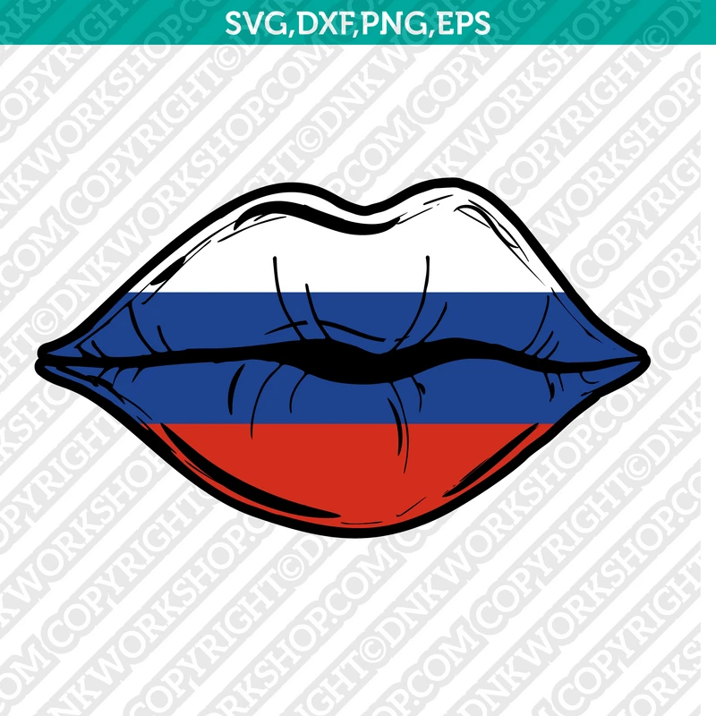 Russia Flag SVG Cut File Cricut Silhouette Cameo Clipart Png Eps Dxf ...