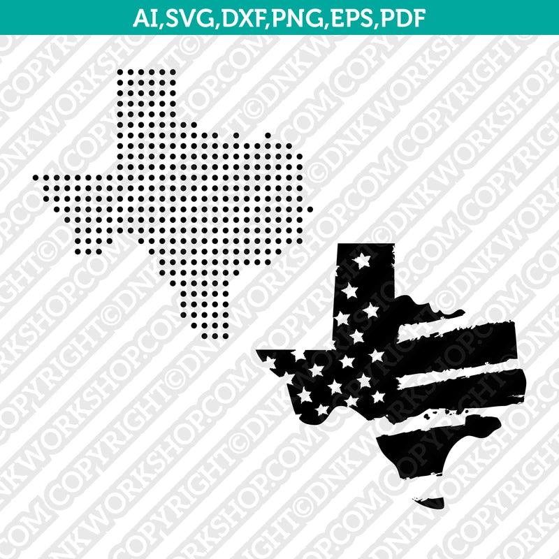 Texas State Bundle SVG Cricut Cut File Clipart Png Eps Dxf Vector ...