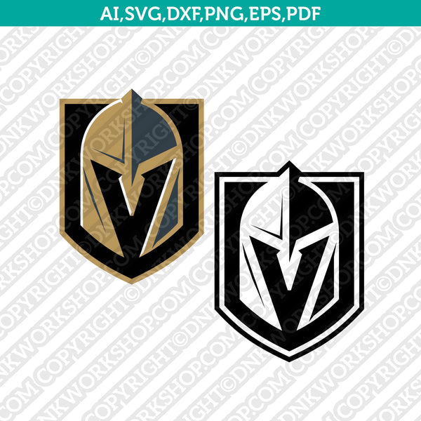 Vegas Golden Knights Logo SVG | NHL Vector Cricut Silhouette – DNKWorkshop