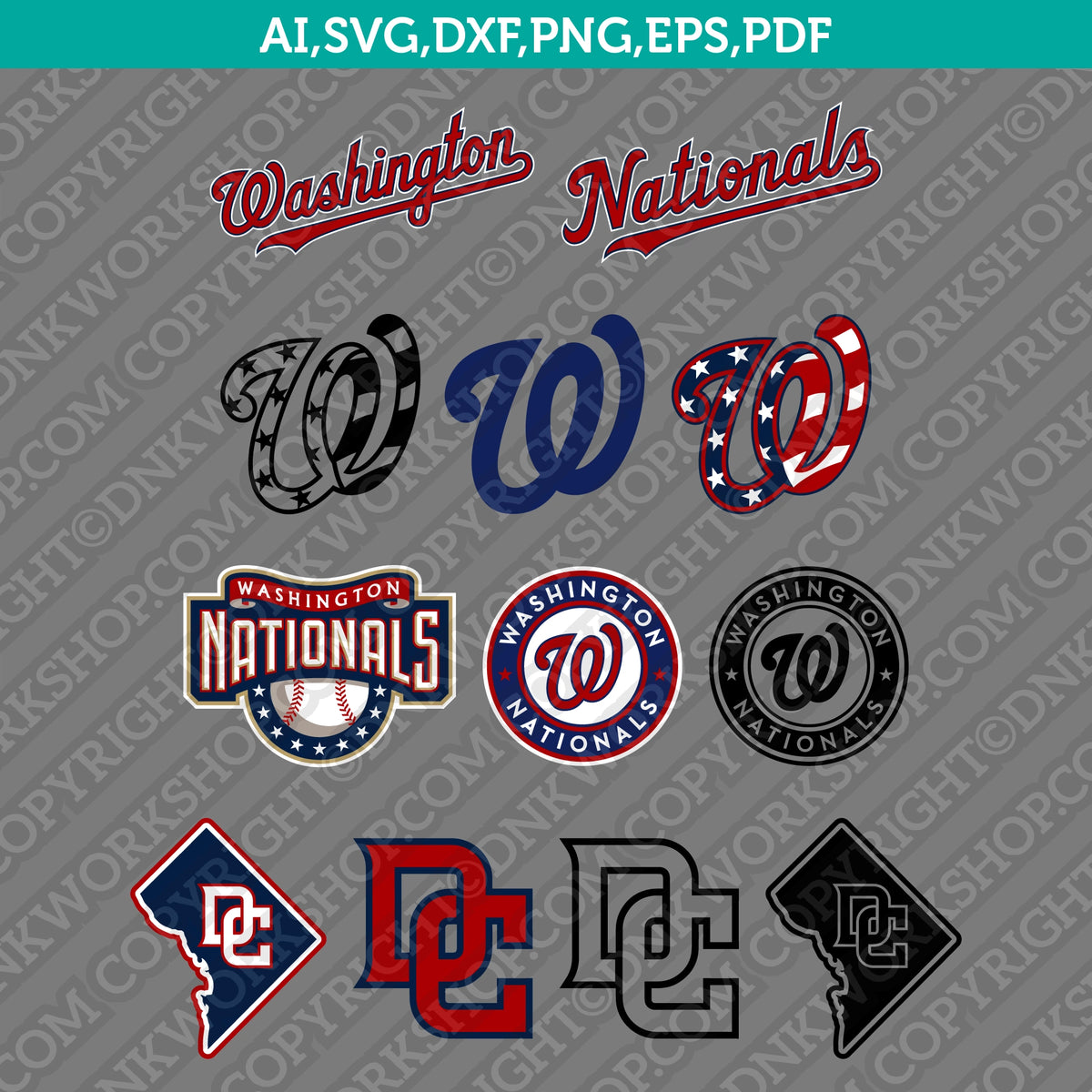 Access Washington Nationals Logo SVG | DXF EPS PNG – DNKWorkshop
