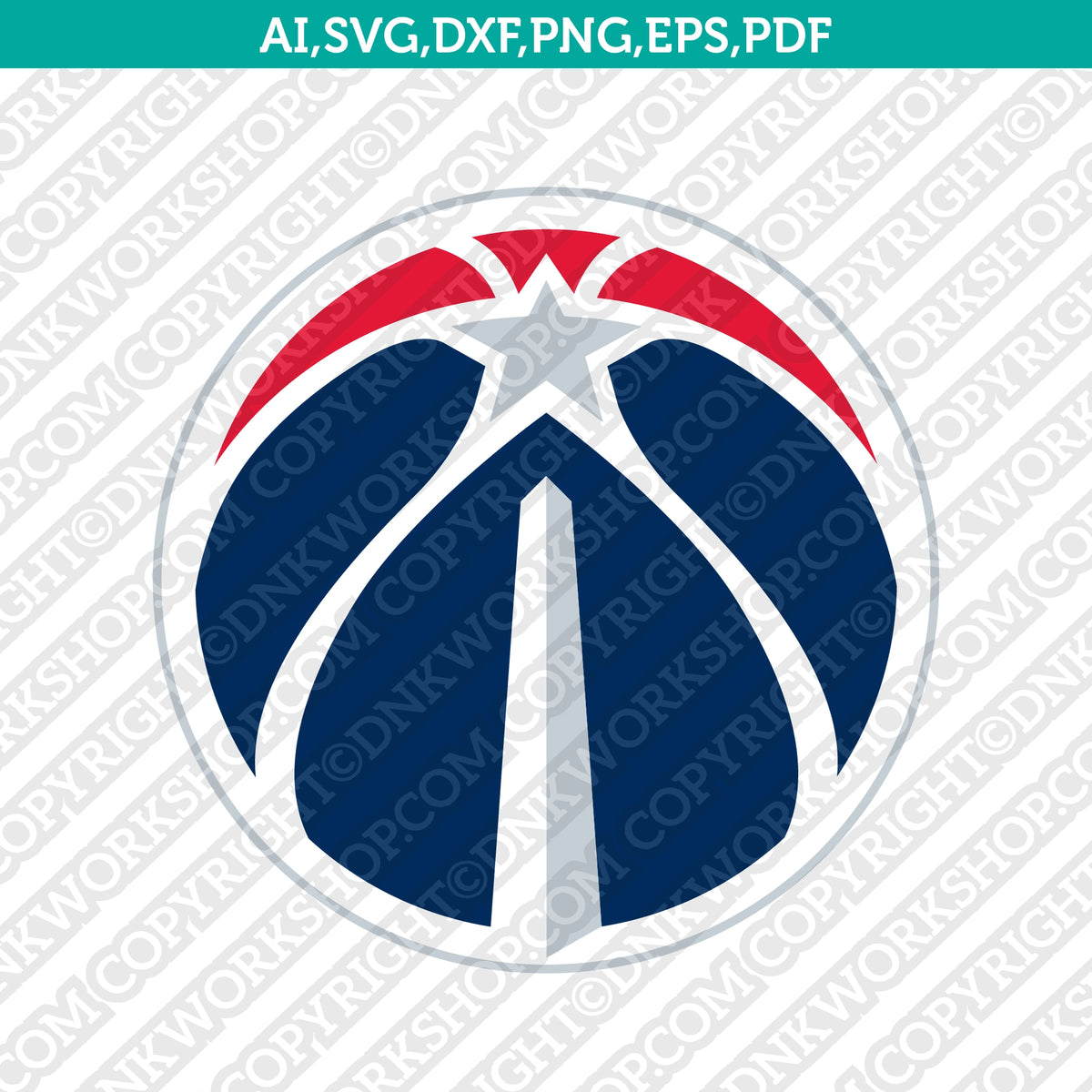 Washington Wizards SVG Bundle | NBA Logo Vector Files – DNKWorkshop